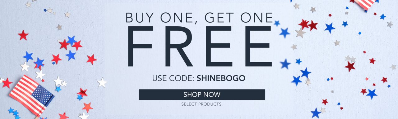Buy One, Get One Free | Use Code SHINEBOGO – Skin Outlet